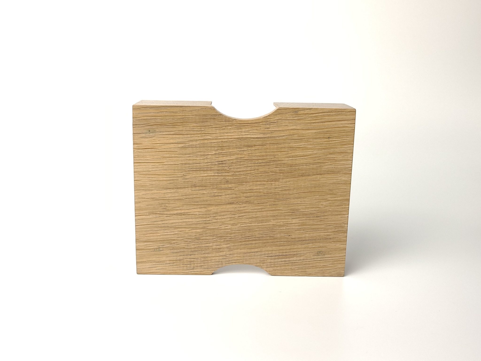 Flat Wooden Coaster Holder, Fits 4″ Round Coasters – Kahoy Crafts